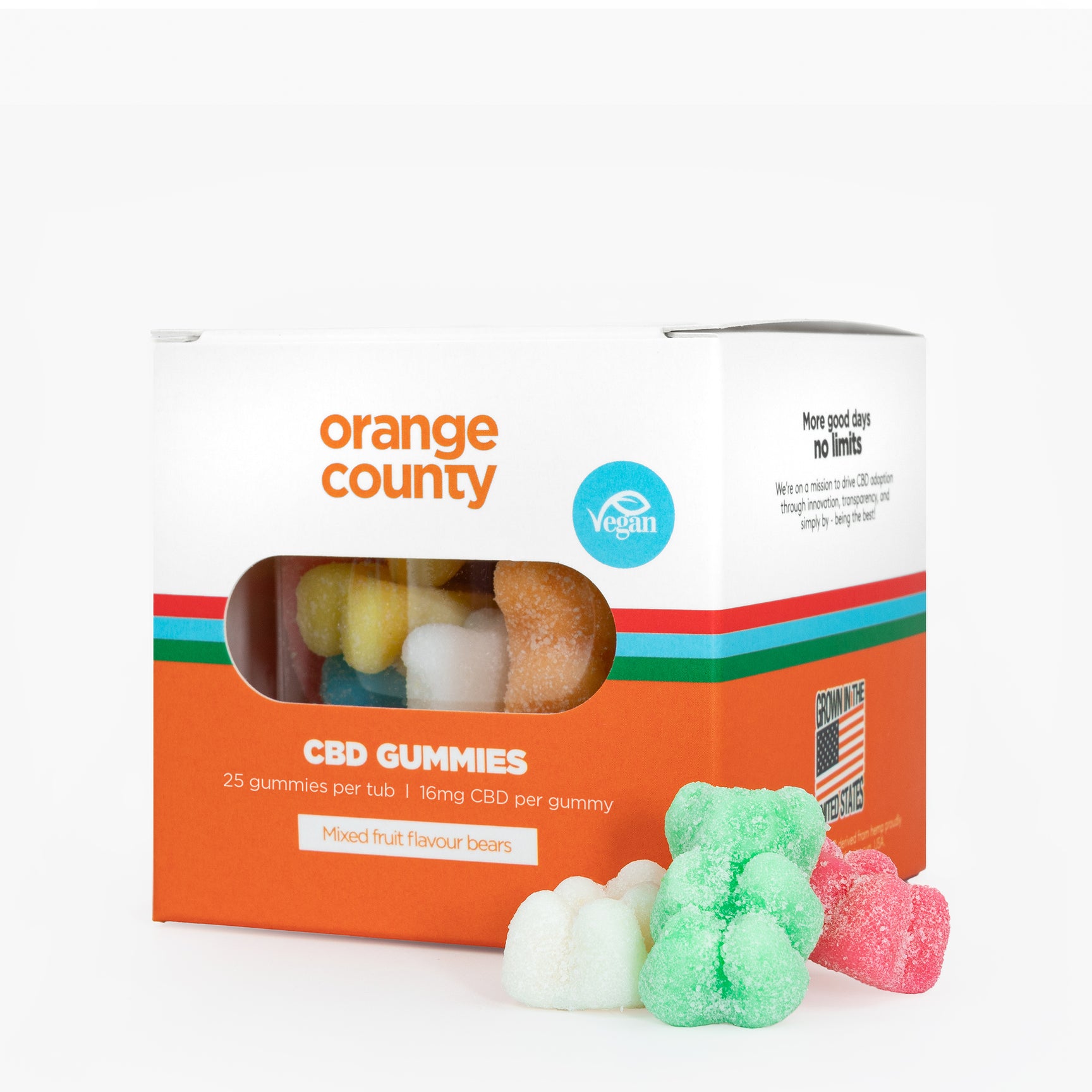 CBD Gummies UK | Buy CBD Edibles from £2.99 Online – Orange County CBD