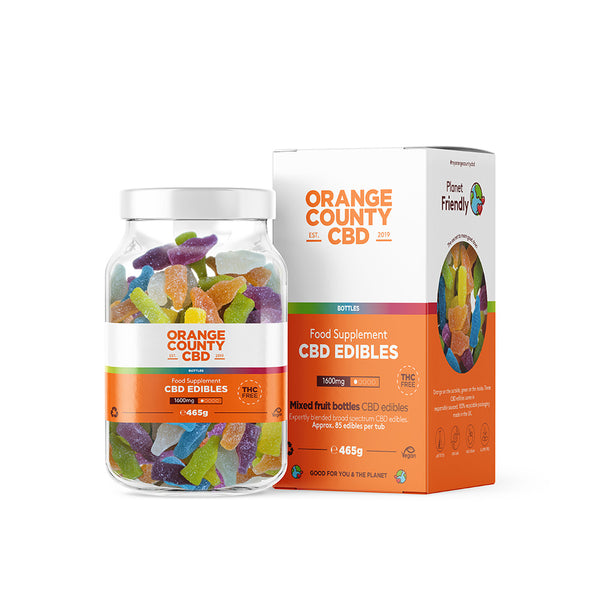CBD Gummy Bottles (Large Tub) | Orange County CBD