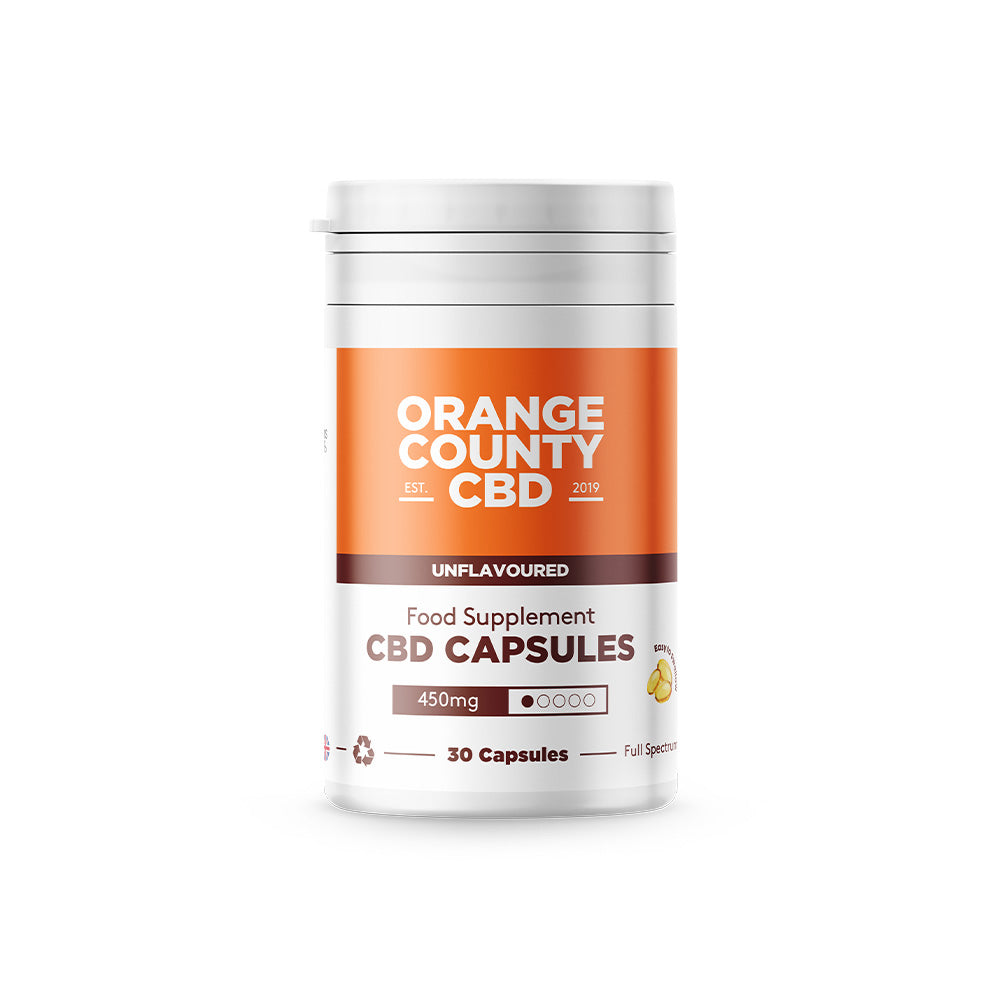 Best CBD Capsules UK | High Strength CBD Pills | Orange County CBD